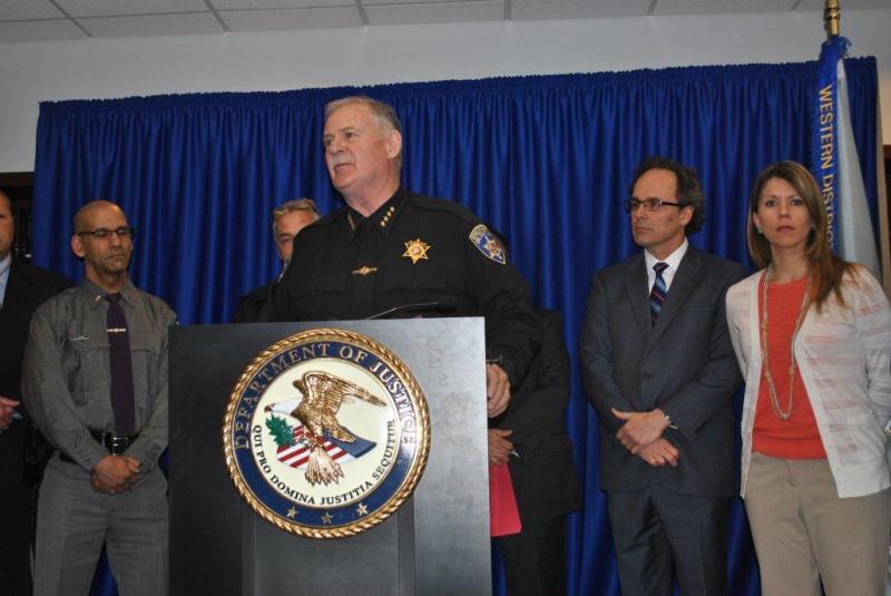 Sheriff Tim Howard Participates in Safe Streets Task Force Press ...