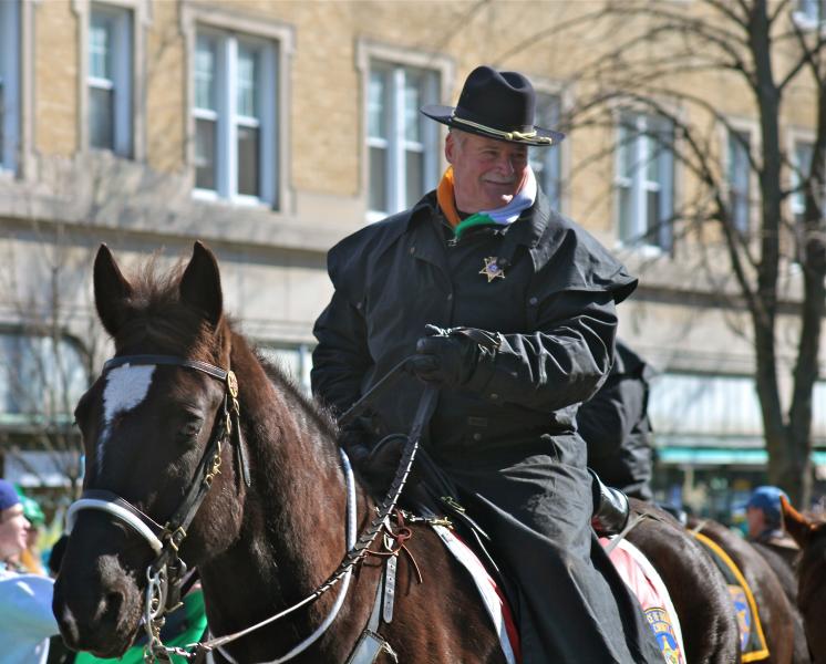 Sheriff Tim Howard participates in the 20th annual Old Neighborhood St ...